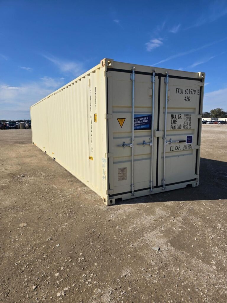 Standard One Trip Container | 40ft - Containers on Demand